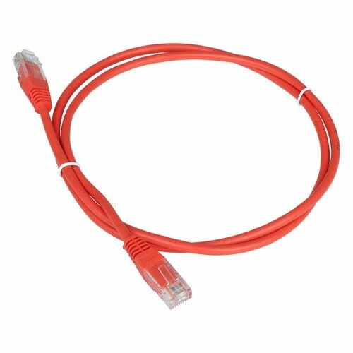 Патч-корд LanMaster вилка RJ-45, вилка RJ-45, кат.5E, ПВХ, 0.3м, оранжевый [twt-45-45-0.3-or]