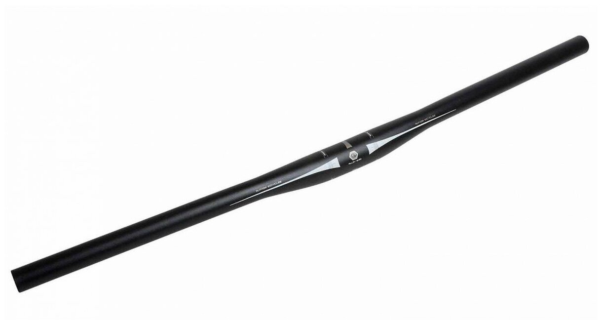 Руль 8-32653350 МТВ алюминиевый XC 22,2/31,8х680х0мм облегченный двойнной баттинг прямой 9` 265г черный AUTHOR