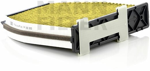 Фильтр салона угольный гипоаллергенный MANN-FILTER FP 29 005 FP29005