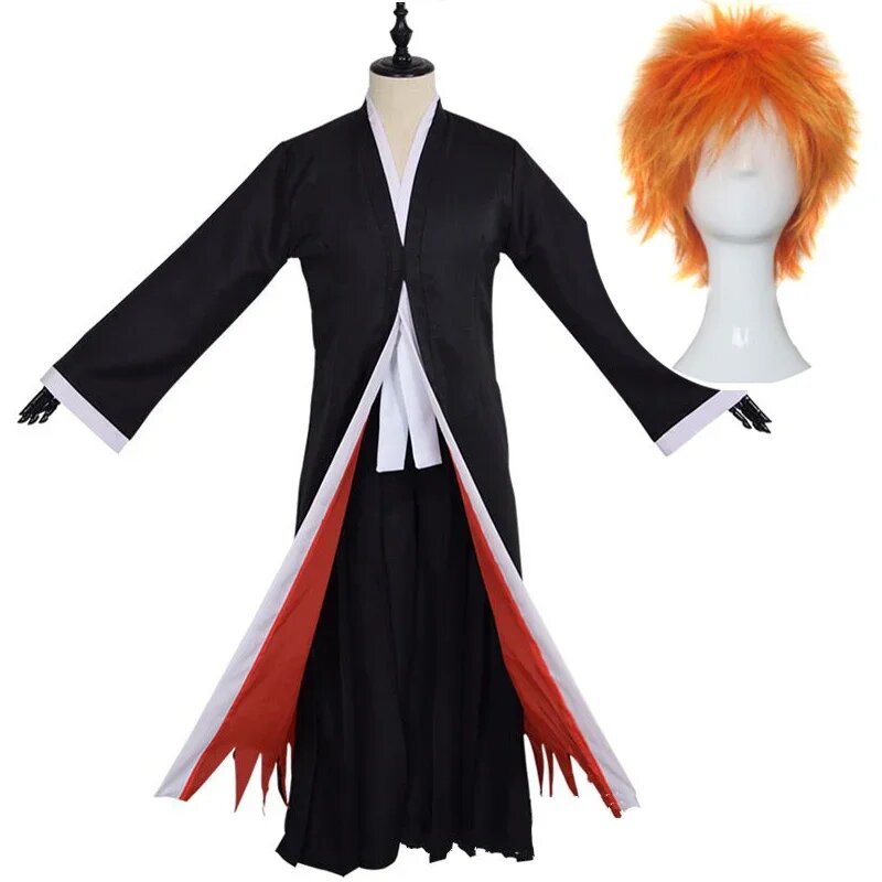 Косплей костюм Куросаки Ичиго WAWACOS S, Costume Wig