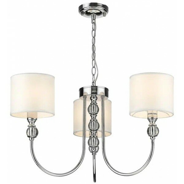 Люстра подвесная Velante 295-103-03 E14 3*40 Вт хром