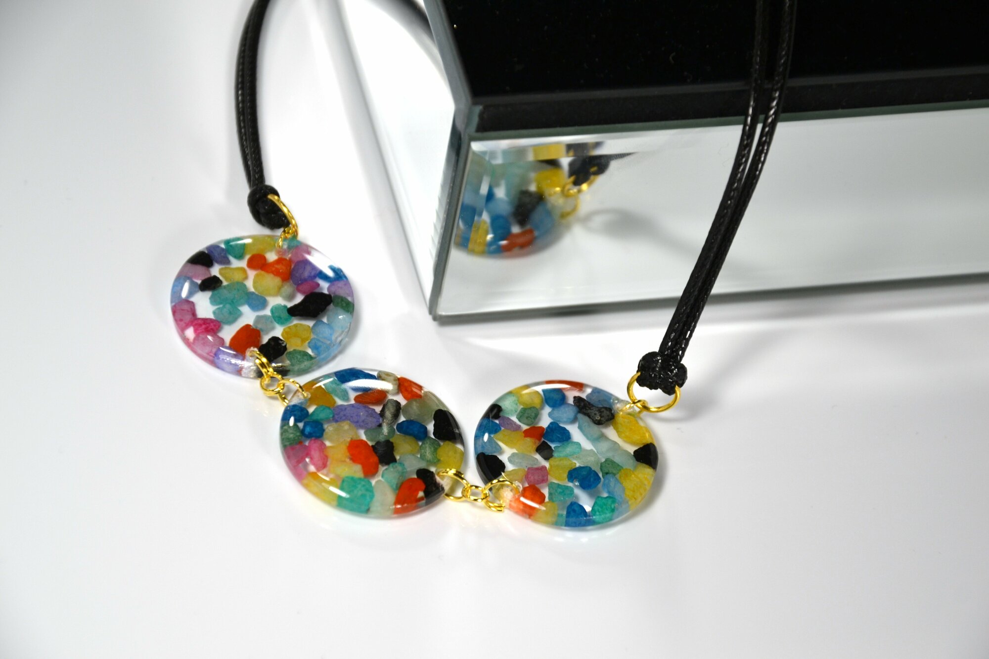 Колье, кварц