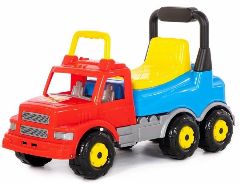 Детский толокар "Буран" №2, машинка-каталка бибикар для малышей, пластиковый автомобиль-пушкар