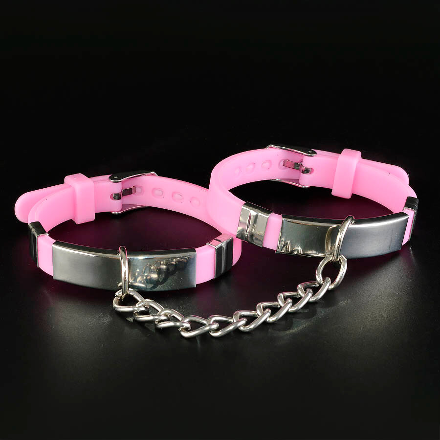 Наручники Sitabella силиконовые, розовые