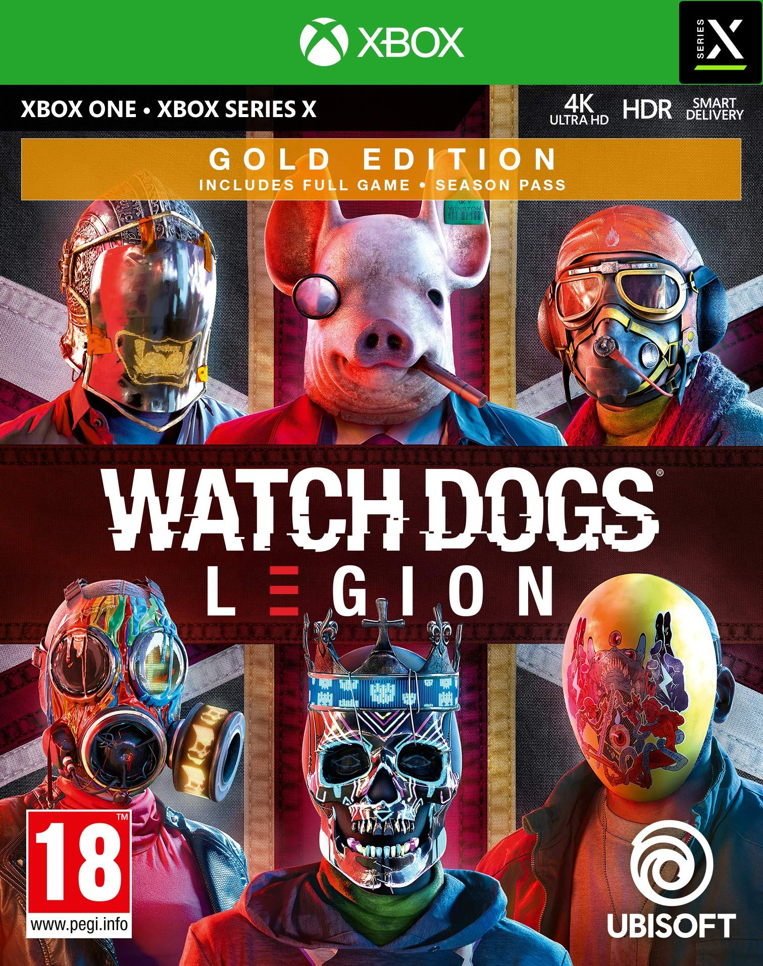 Игра Watch Dogs: Legion - Gold Edition, цифровой ключ для Xbox One/Series X|S, Русская озвучка, Аргентина