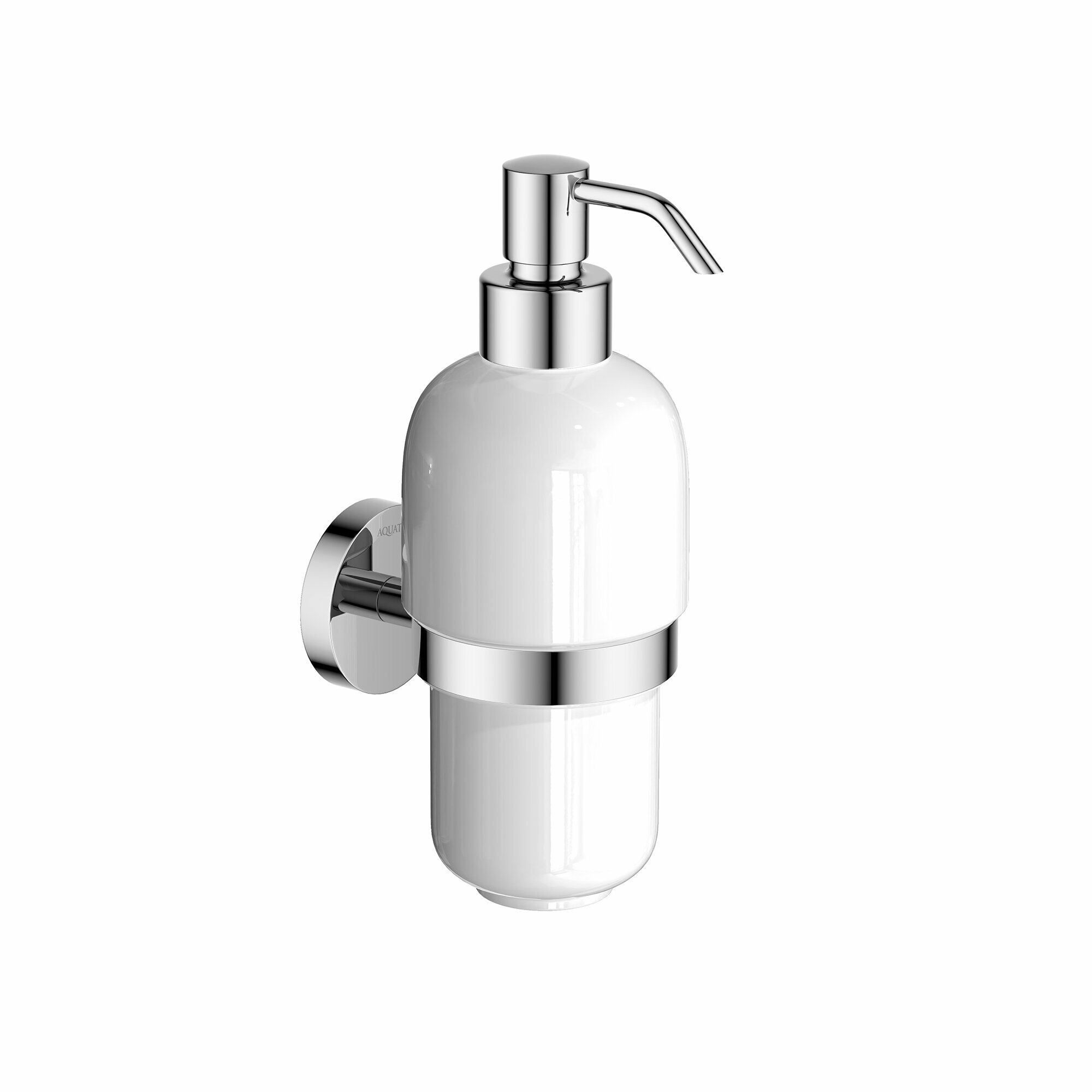 Дозатор жидкого мыла Aquatek Бетта настенный, хром AQ4605CR
