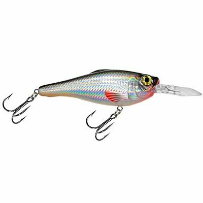 Воблер для рыбалки AQUA SHAMAN DR 76mm, цвет 023 (классика, плотва), 1 штука