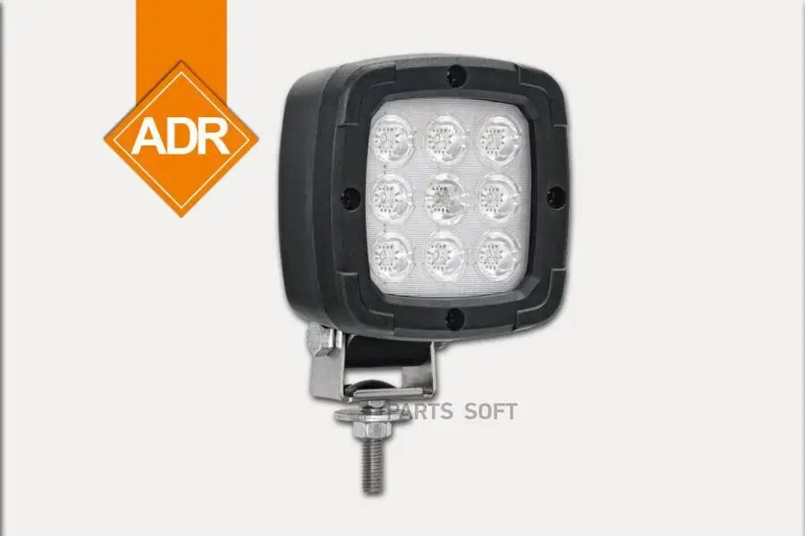 FRISTOM FT-036 LED фонарь рабочего освещения led, мин. мощ. 1800лм, 9 диодов, на шарнирном держа