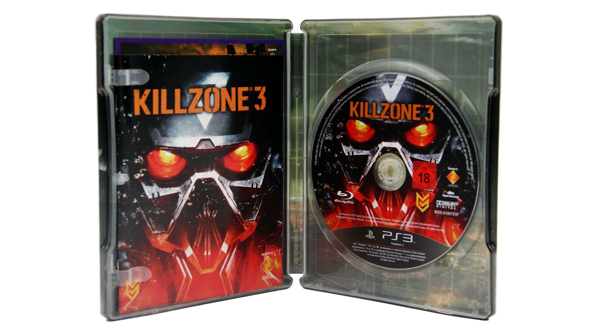 Killzone 3 Steelbook (PS3, RU) — фото 1