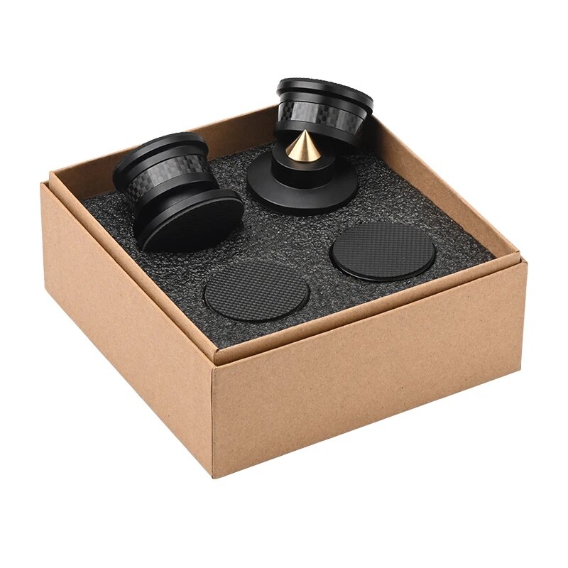 ATAUDIO Ножки для динамиков, 4 шт, Black(Carbon Fiber)