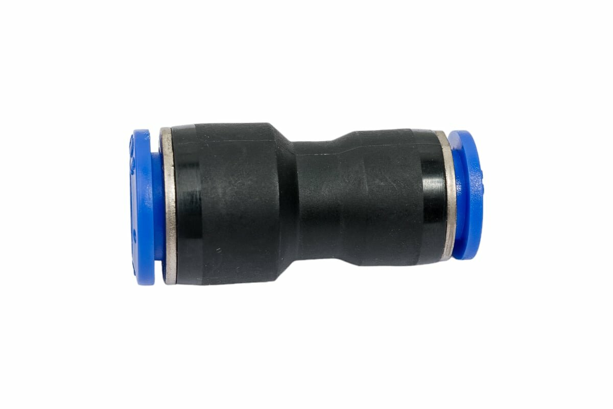 CDC Pneumatics Фитинг прямой пластиковый переходник 12 мм на 10 мм PG 1210N