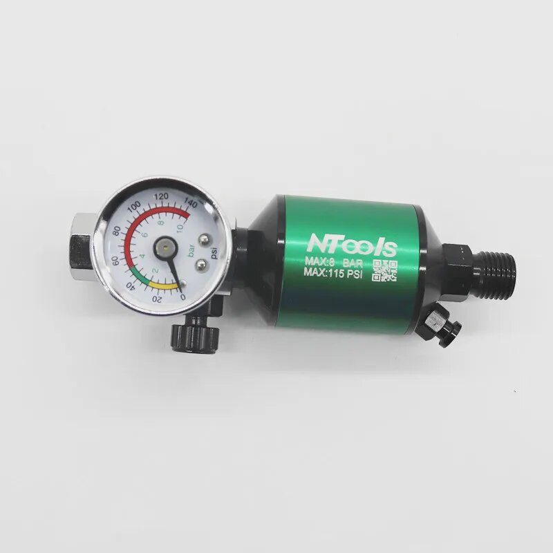 Регулятор давления и фильтр NTOOLS RF01, зеленый