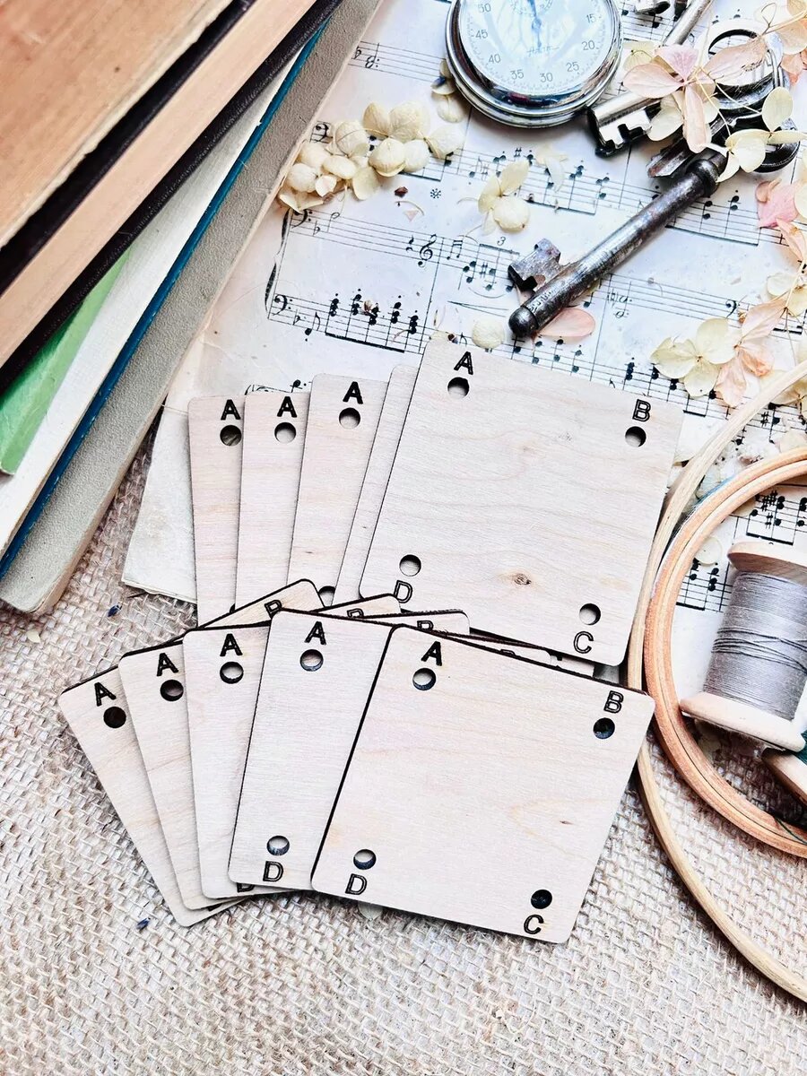 Дощечки для ткачества 20 шт