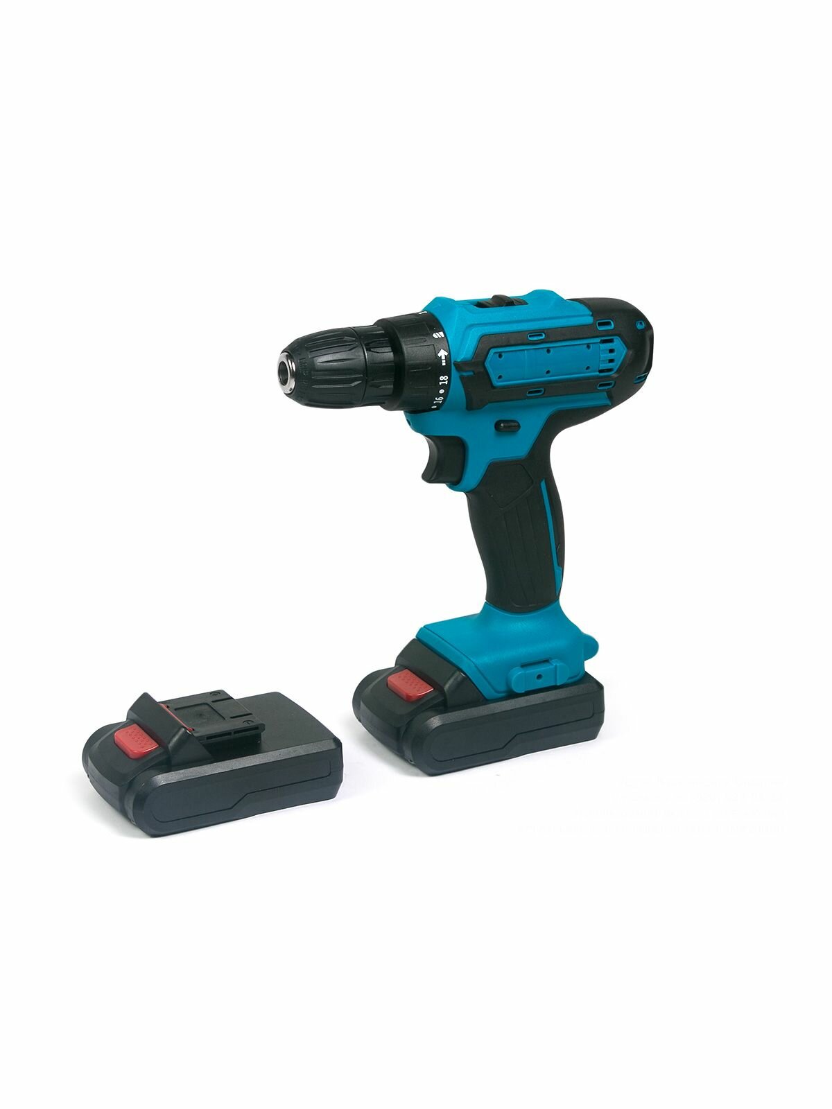 Дрель-шуруповерт аккумуляторная , 18 В, 2 аккумулятор (26625)