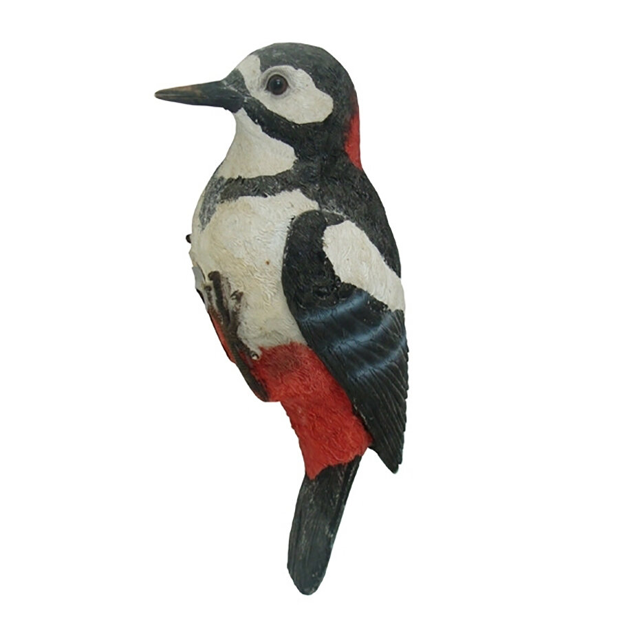 Фигура садовая навесная Дятел, 10.5*9*23.5см KSMR-626473/F532