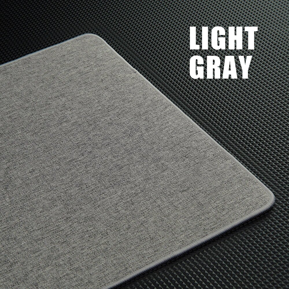 Коврик для клавиатуры EOENKK Keebox Flax 90x40 см, Light Grey