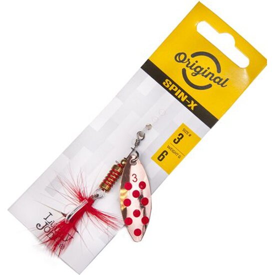 Блесна вертушка Lucky John SPIN X LONG 03 6,0г CR