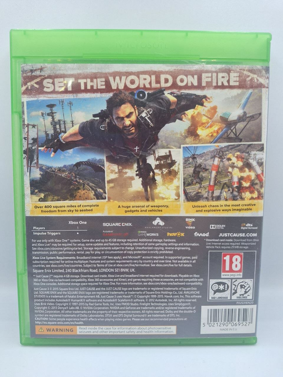 Just Cause 3 XBOX one (англ.) — фото 1