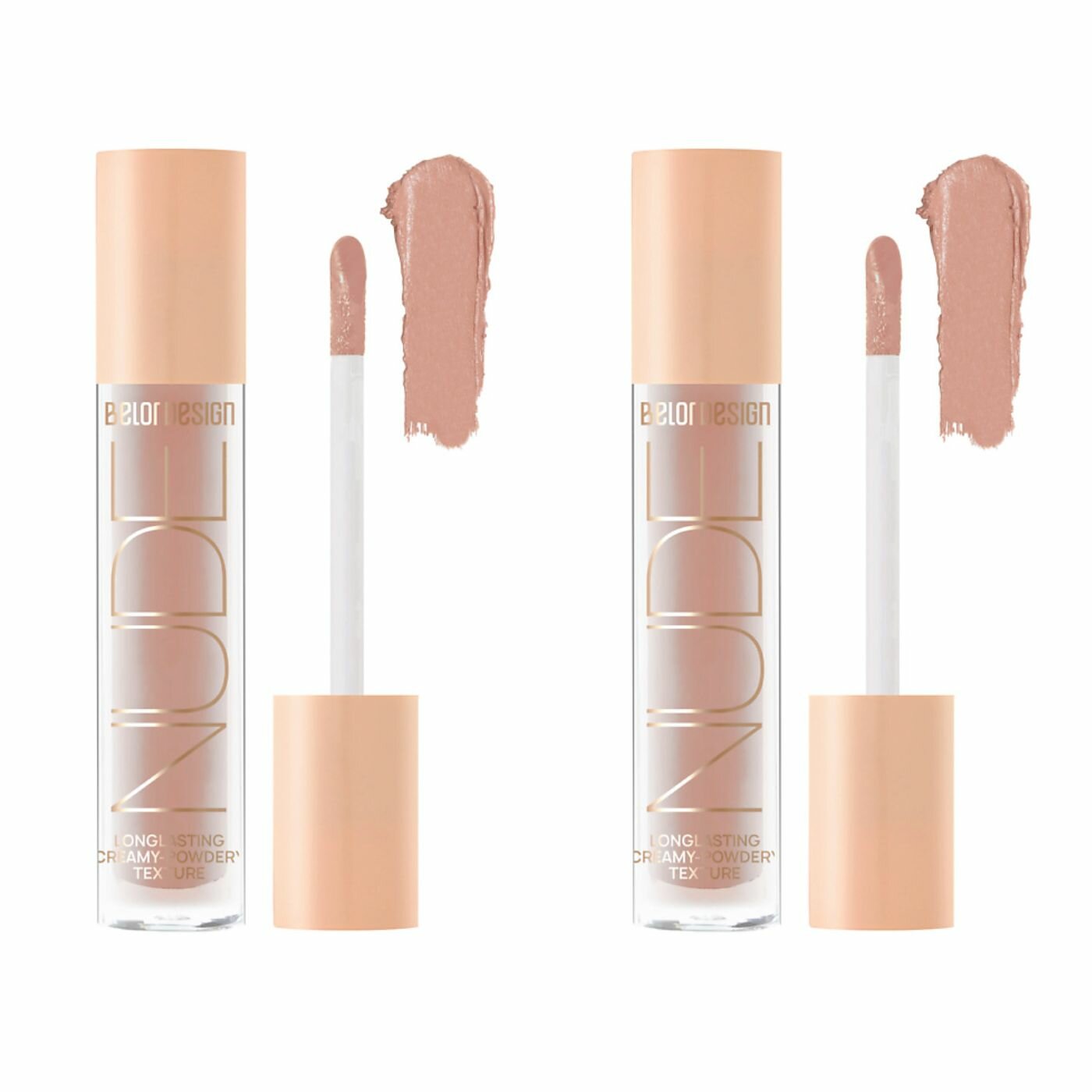 BelorDesign Тени матовые Nude Harmony, 06, 2 шт