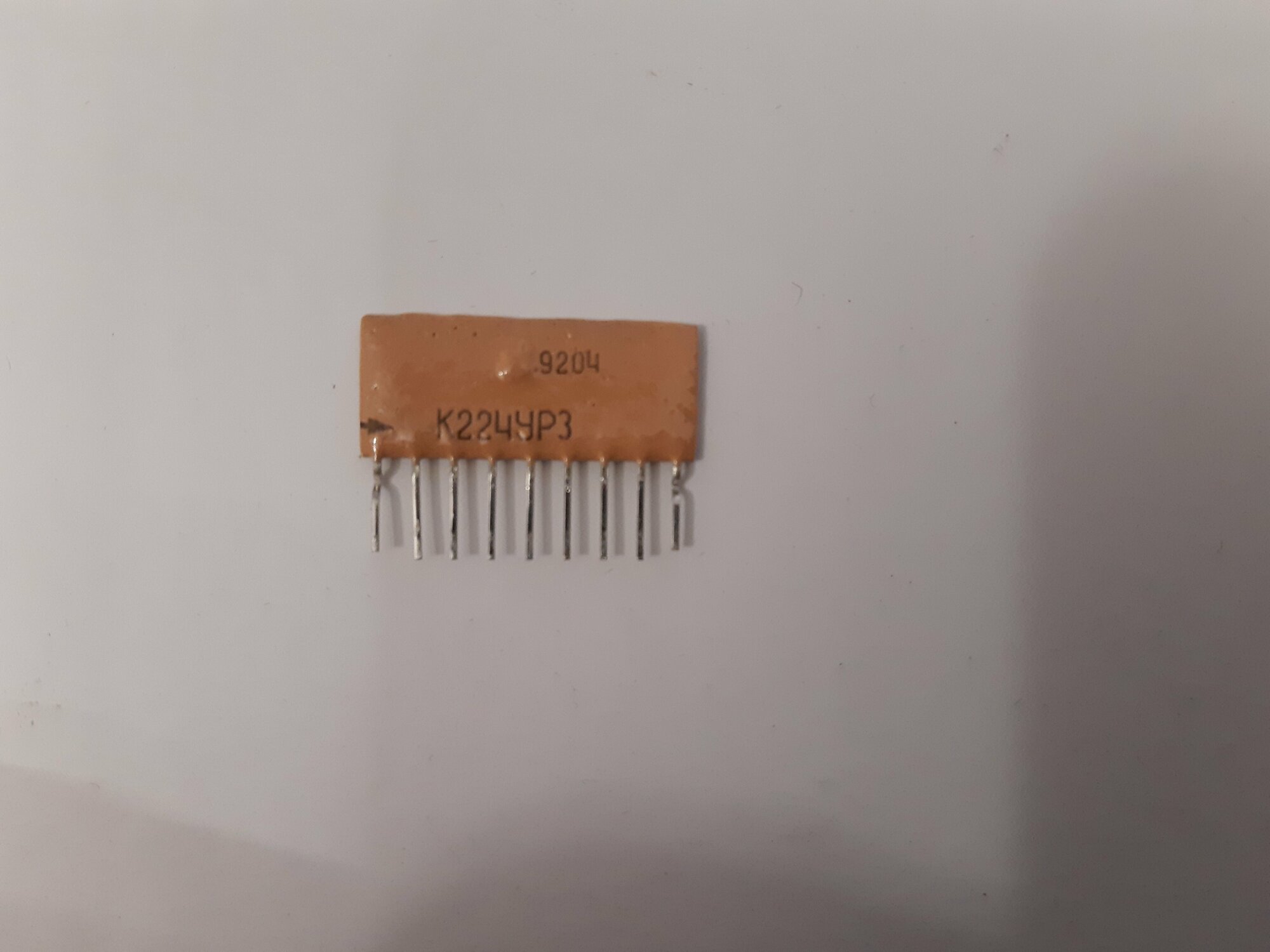 Микросхема К224УР3 (комплект 10 штук) 1992г.