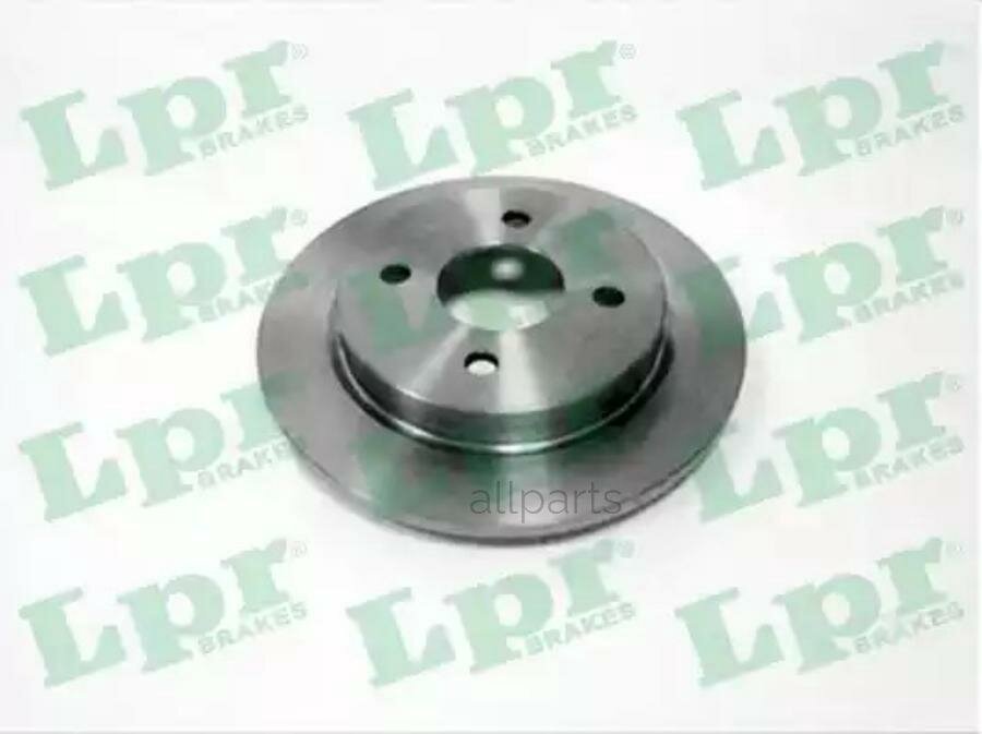 LPR F1161P Диск тормозной FORD FOCUS 98-04/SCORPIO 93-98/SIERRA 82-93 задний