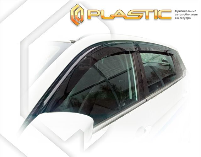 Дефлекторы окон (Classic полупрозрачный) Lifan X70 2017 - г. в. СА Пластик (Арт. 2010030313405)