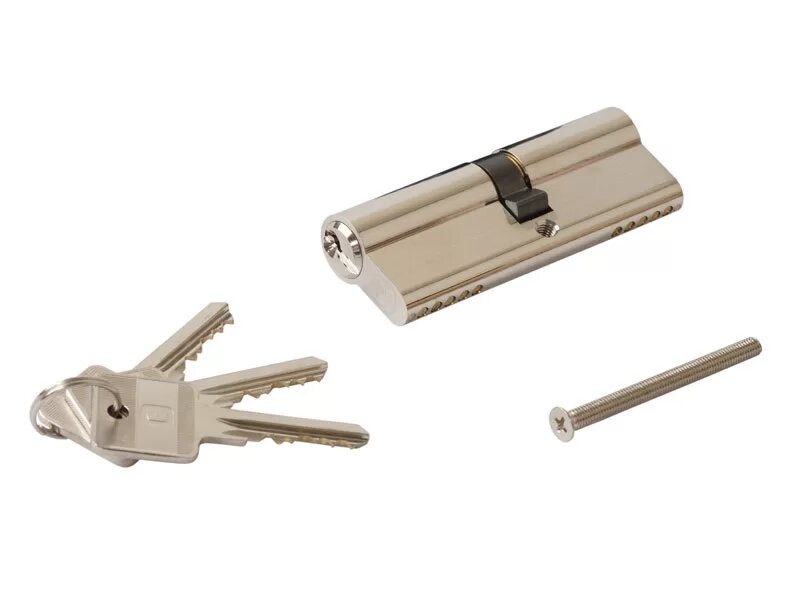 Цилиндр профильный ELEMENTIS 40/45, никелированный