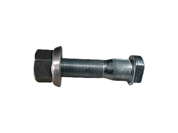 Болт М22 колеса заднего в сборе с гайкой, со шлицами