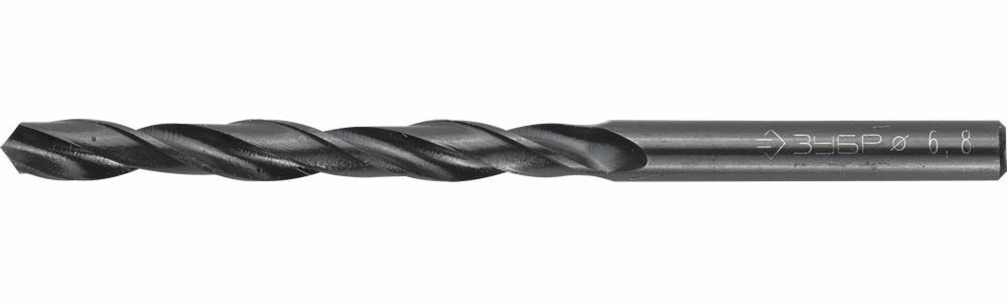 ЗУБР техник 6.8х109мм, Сверло по металлу, сталь Р4М2, класс В, (4-29605-109-6.8)