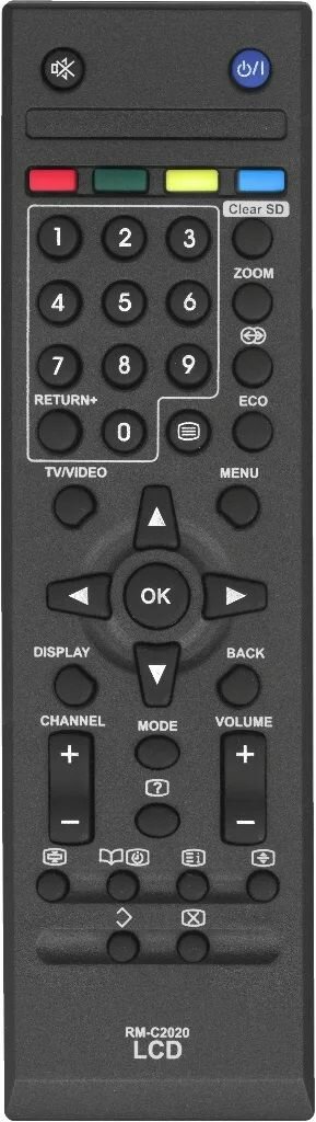 Пульт RM-C2020 для телевизора JVC
