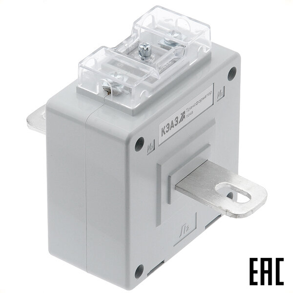 Трансформатор тока ТТК-А-100/5А-5ВА-0,5S-УХЛ3 с шиной 219655 КЭАЗ