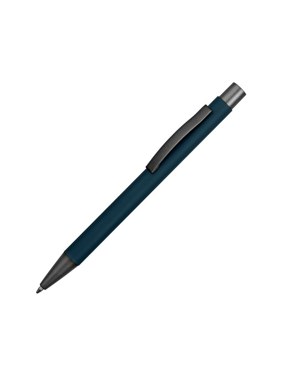 Ручка металлическая soft-touch шариковая «Tender», цвет полуночный синий