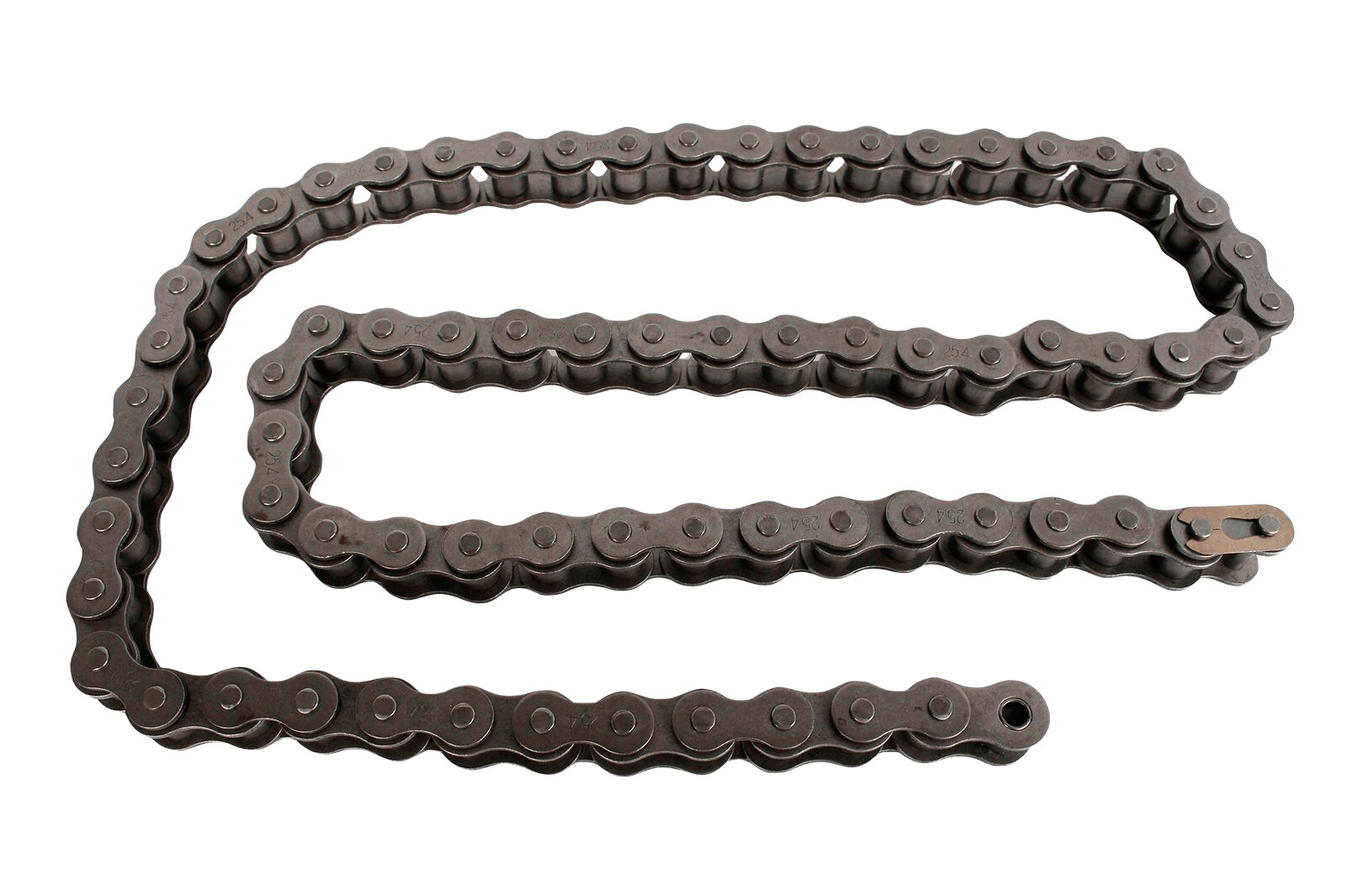 Цепь приводная щетки для МТЗ, серого цвета, 70 звеньев, 1 шт