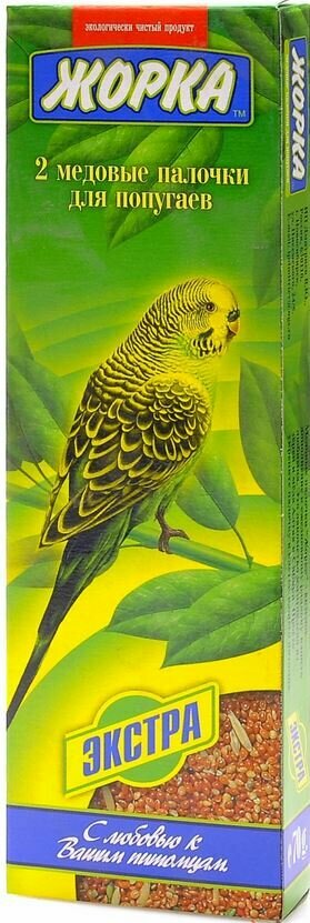 Жорка 2шт. Палочки для попугаев Экстра 70г. 0.08 кг