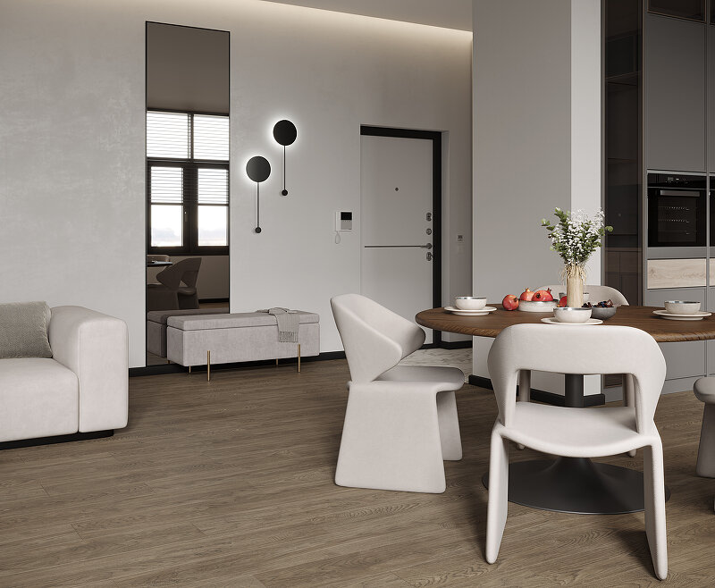 Керамогранит Laparet Navona Natural серо-коричневый структурный K948009R0001LPEB 20х120 см