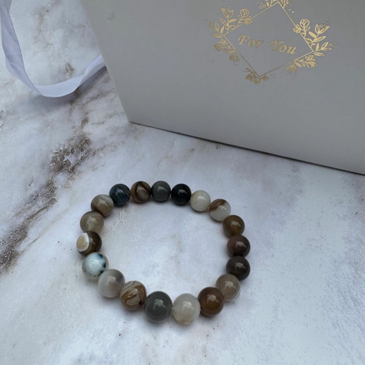 Браслет, агат