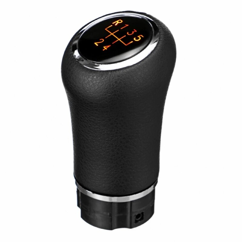 Ручка переключения передач со светодиодной подсветкой для BMW E60 E90 E91 E39 F30 E87 5 Speed Orange