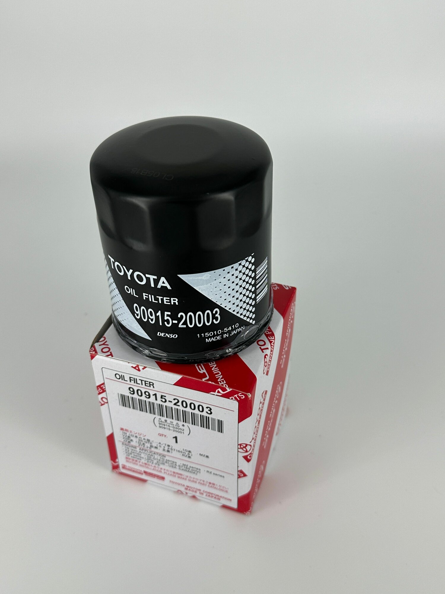 Фильтр масляный 90915-20003, для Toyota, Lexus, накручиваемый