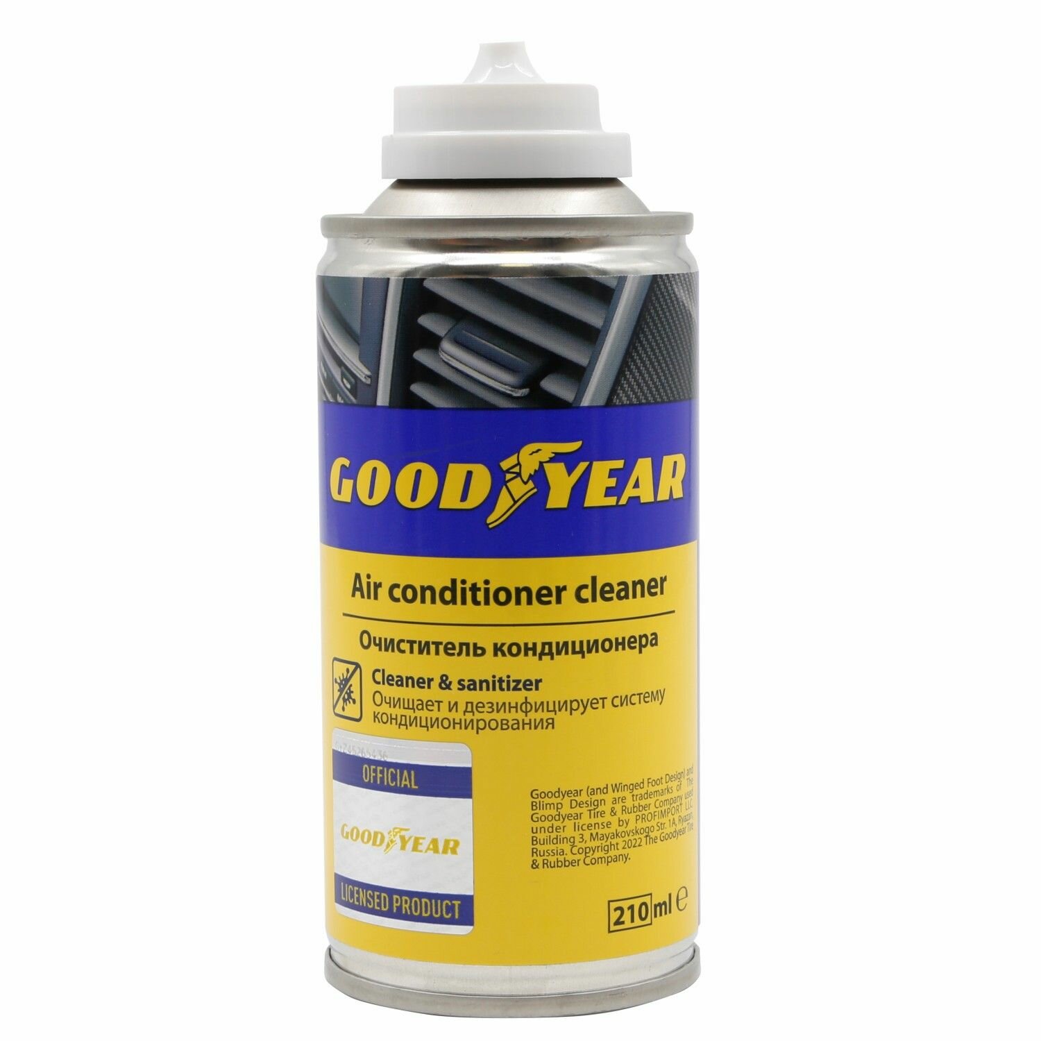 Очиститель кондиционера GOODYEAR, 210 мл.