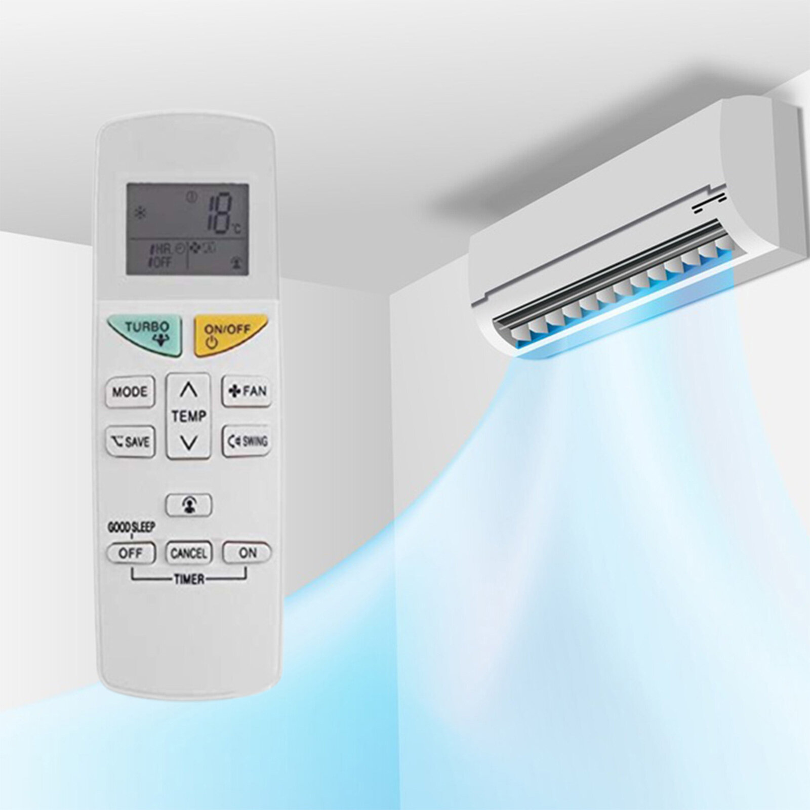 ARC470A1 Отдаленный контроллер для кондиционера DAIKINARC470A16 1PC