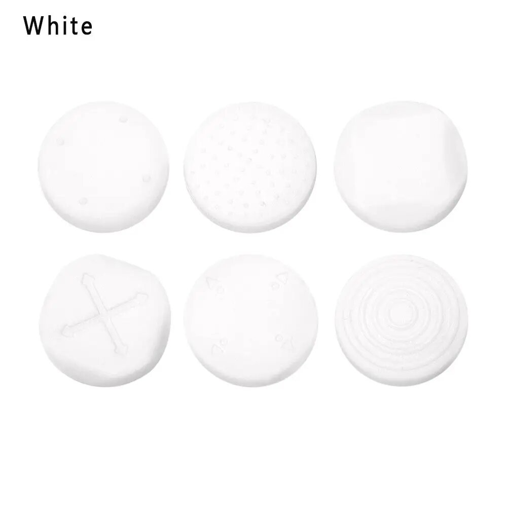 Силиконовые колпачки для джойстиков, White, 6 шт.