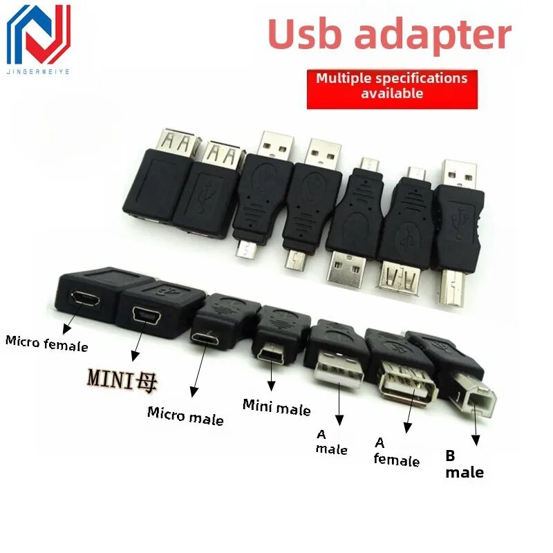 Адаптер Mini USB - Micro USB, цвет No 14 — фото 1