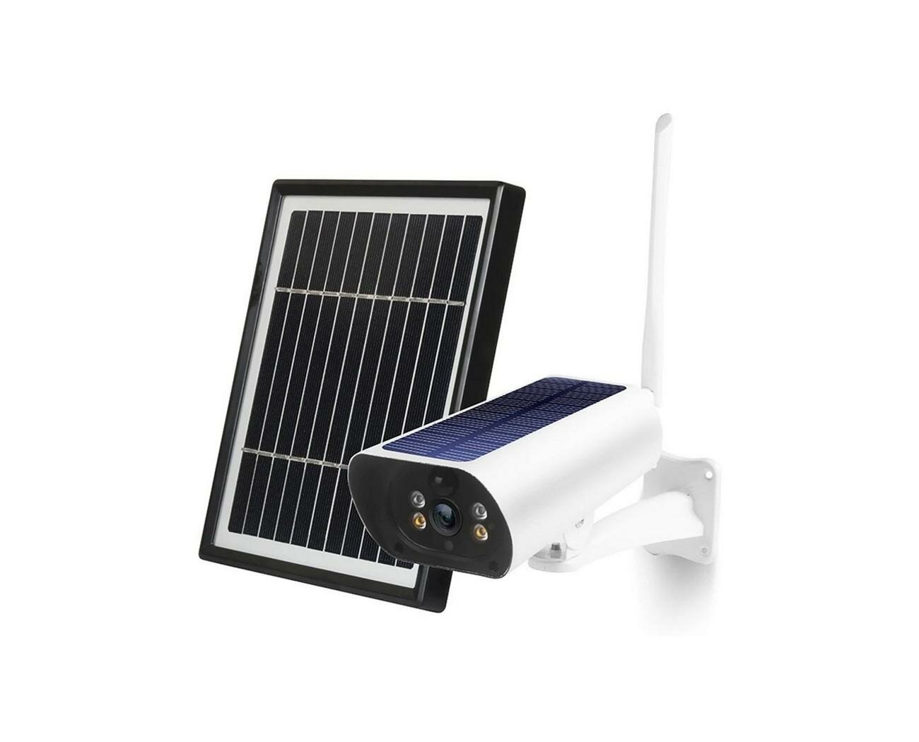 4G-камера LinkSolar Mod: AP-S-C9 (4GS) с двумя солнечными батареями - камера на солнечной батарее с аккумулятором и SIM картой