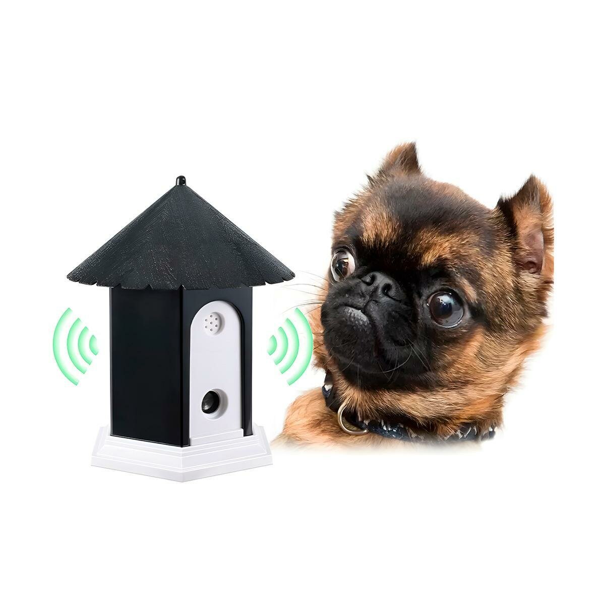 Устройство против лая стационарное AU10 SAW (RUS) - антилай для крупных собак, ультразвуквовой дрессировщик для собак.