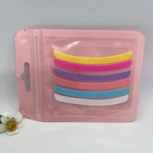 Силиконовые бигуди для ресниц FUNMIX, Colorful