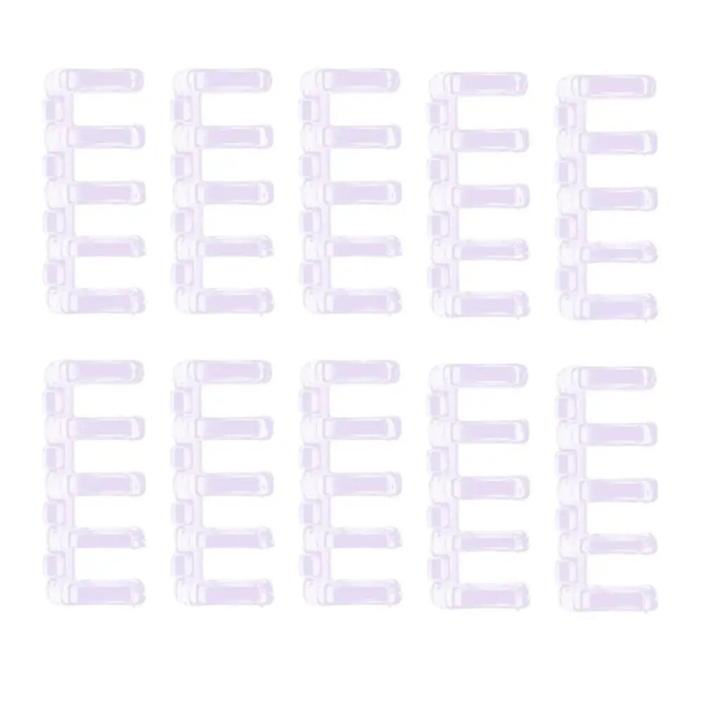 Пластиковые кольца для сшивания, purple, 10 шт.