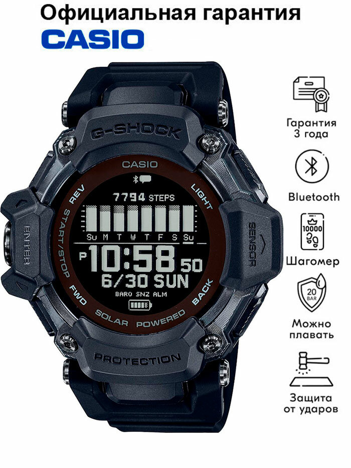 Наручные часы CASIO, черный