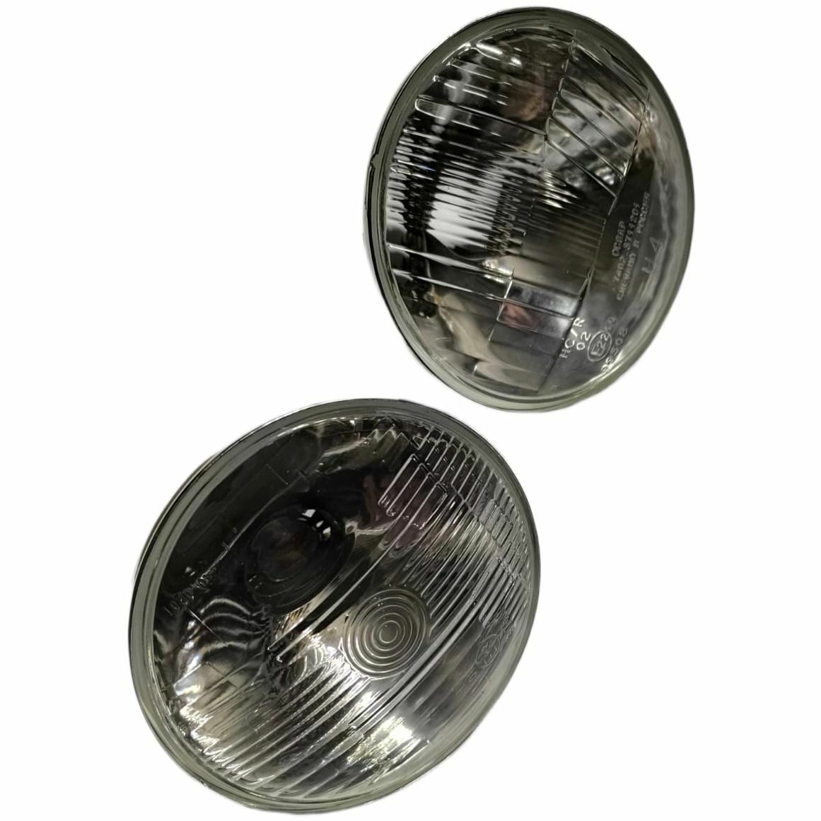 Стекло фары с отражателем на ВАЗ 2103-2106 ближний и дальний