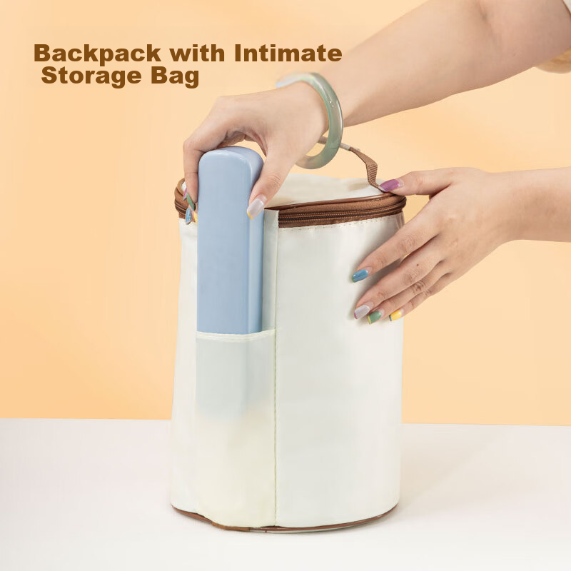Beisesi Insulated Lunch Box, Travel Picnic Bag, Lunch Box Bento Bag, Insulated Bag, Medium Size, Beige