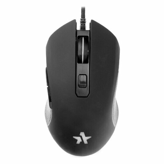 Мышь Гарнизон GM-780G "Алголь" 6кн 2400 DPI подсветка 1.5м черный коробка-блистер